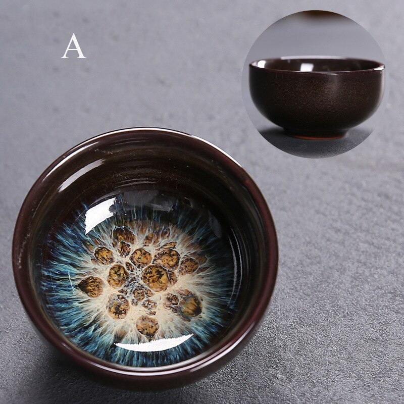 Kiln Change Glaze Ceramic Tea Set Master Tasting C... – Grandado