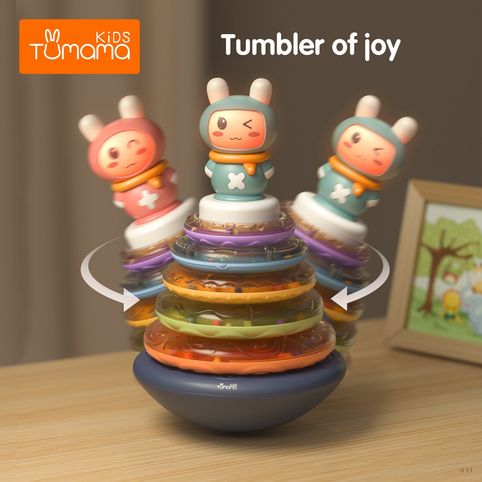 Stack & Learn Educational Activity Toy for Infants... – Vicedeal