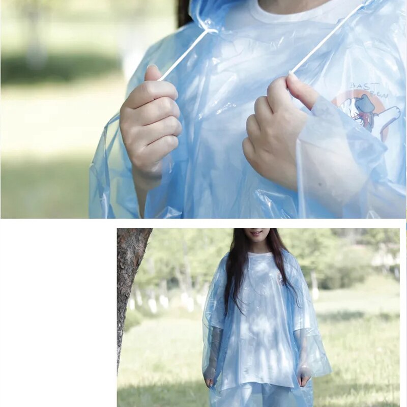 10pcs Set One-time Rain Coat Suit Waterproof Porta... – Grandado