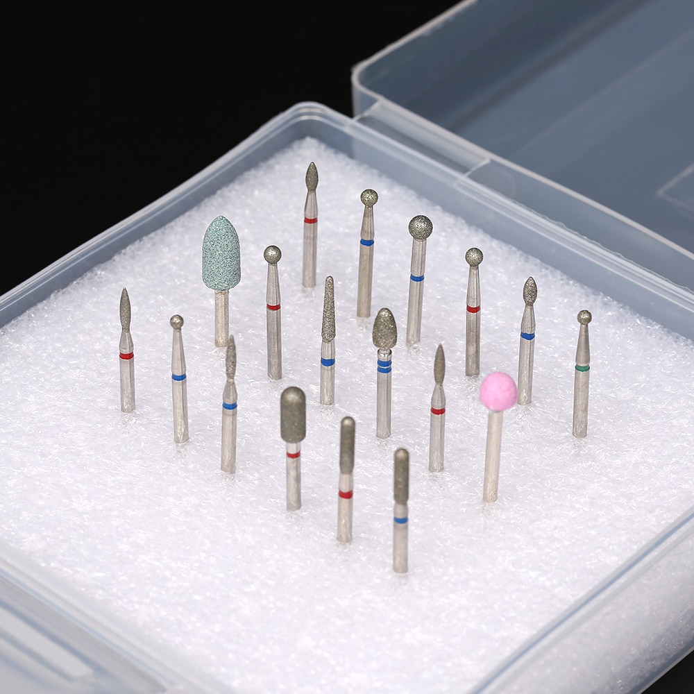 100-Gaten Slijpen Hoofd Storag Doos Plastic Displa... – Grandado