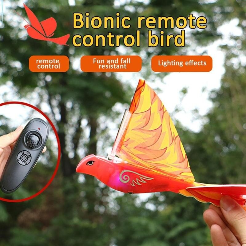 2.4GHz RC Bird Simulation Flying RC Bird Shape Rem... – Vicedeal