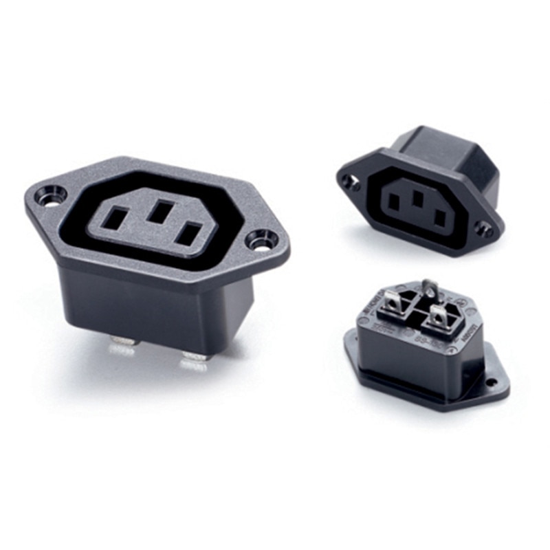 10Stck 3Stift IEC320 C13 Weibliche Tafel montieren... – Grandado