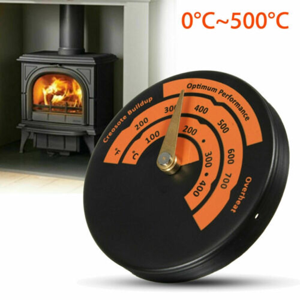 Stove Thermometer Thermometer Fireplace Stove Alum... – Grandado