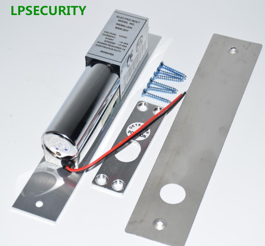 LPSECURITY 12VDC 2 Line Gate Door Electric Bolt Lo... – Grandado