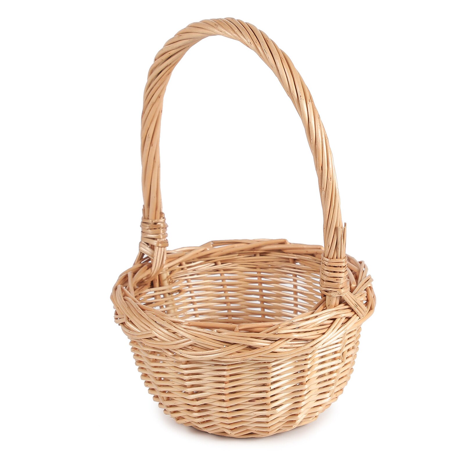 Picnic Basket Hand Made Wicker Basket Flower Baske... – Grandado