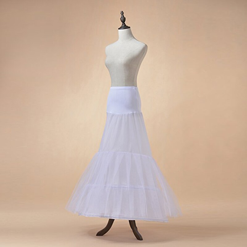 Zwart Wit 2 Hoops Mermaid Wedding Petticoats Tule ... – Vicedeal