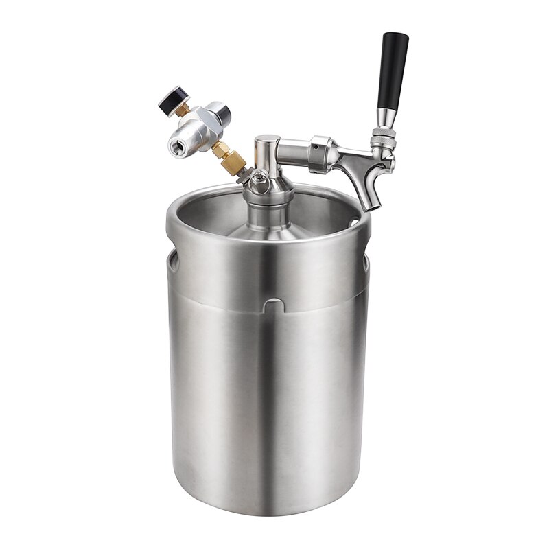2L/3.6L/4L/5L Mini Keg Beer Growler 304 Stainless ... – Grandado