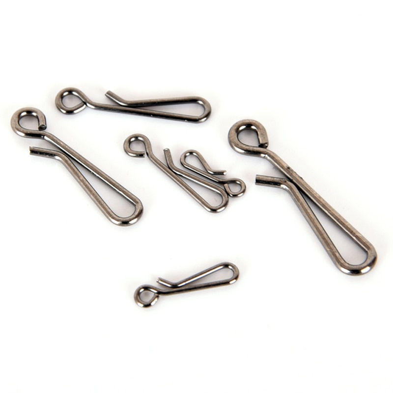 50Pcs/Lot Stainless Steel pin Hanging Snap Tackle ... – Grandado