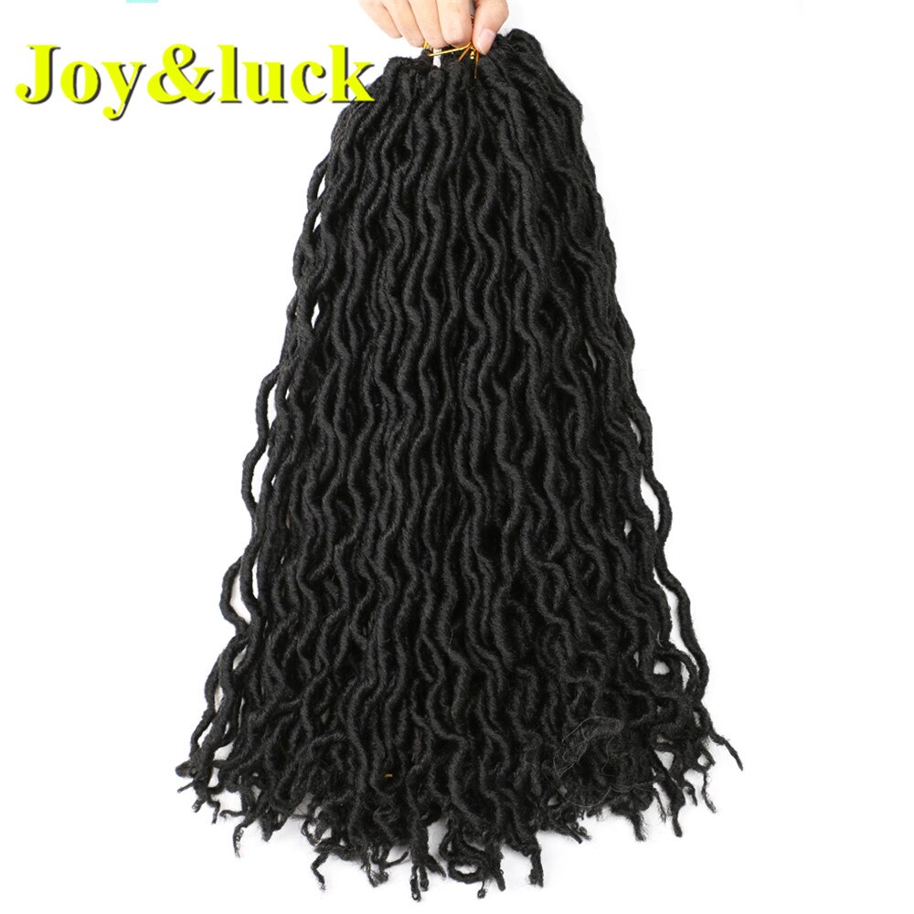 Joy&luck Nu Locs 18inch 24 Strands Goddess Faux Lo... – Grandado