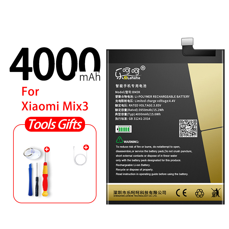 Original LEHEHE BM3K 4000mAh Battery for Xiaomi Mi... – Grandado