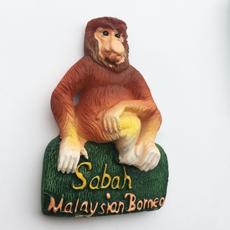 Malaysia Sabah Proboscis Monkey Tourism Souvenir C... – Grandado