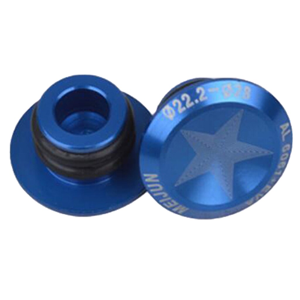 2 Pack Fiets Stuur End Caps Voor Mountainbike Race... – Grandado