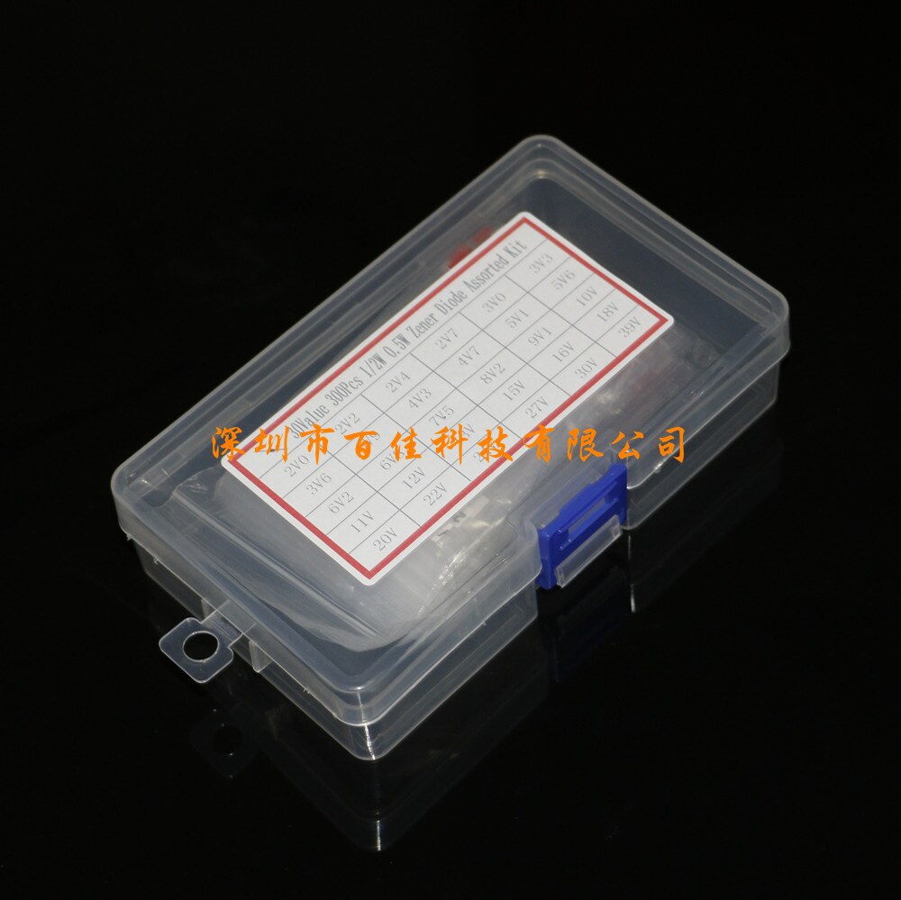 300pcs Boxed 30 kinds × 10 pcs 1/2W 0.5W (2v-39v) ... – Vicedeal