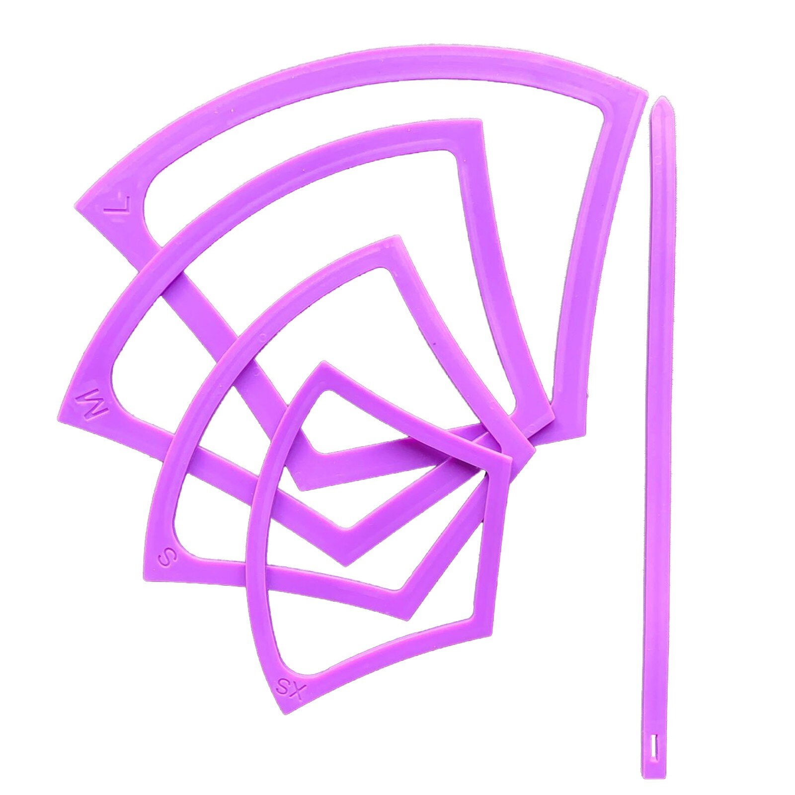 4PC Reusable Face Cover Templates/Pattern For DIY ... – Vicedeal