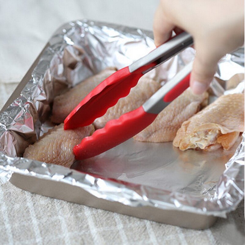 Silicone Mini Food Tong Cooking Handling Clip Clam... – Grandado