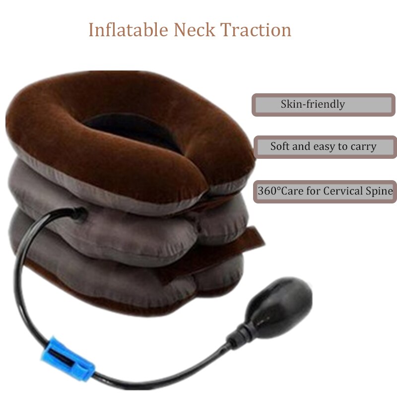 Portable Inflatable Neck Traction Cervical Correct... – Grandado