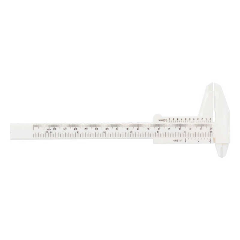 Mini Vernier Caliper White Durable Plastic Caliper... – Vicedeal