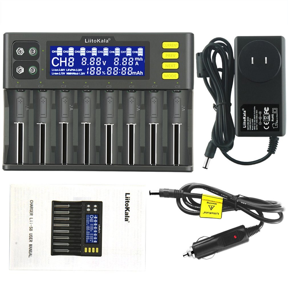 Lii-600 Batterie Ladegerät Für Li-Ion 3,7 V und Ni... – Vicedeal