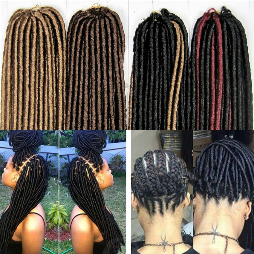 Feibin 6 Packs Faux Locs Synthetic Braid Hair Croc... – Vicedeal