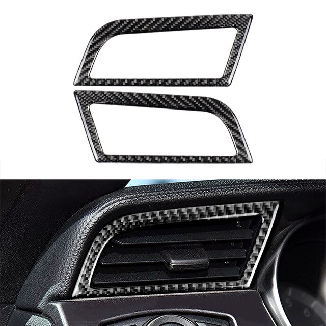 Carbon Fiber AC outlet for Ford Mustang Car-Stylin... – Grandado