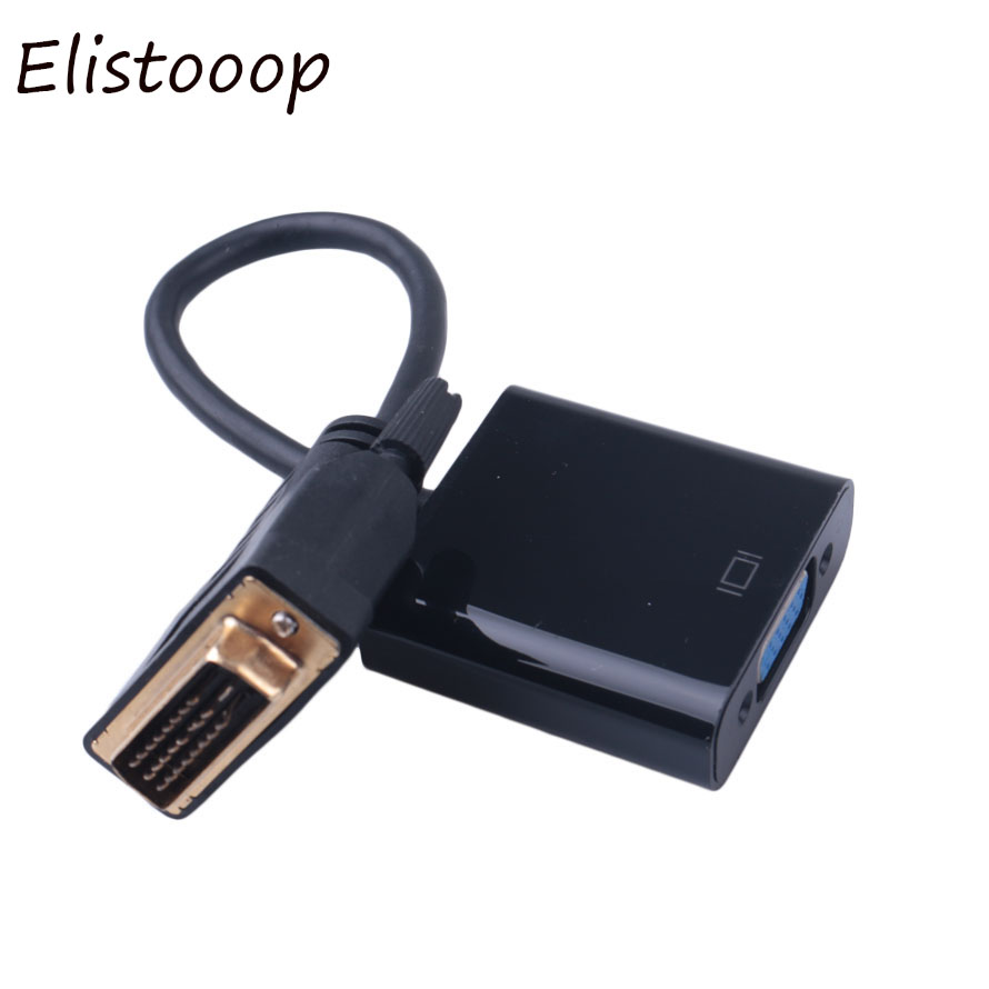 DVI-D to VGA Adapter Full HD 1080P 24+1 25Pin Male... – Grandado