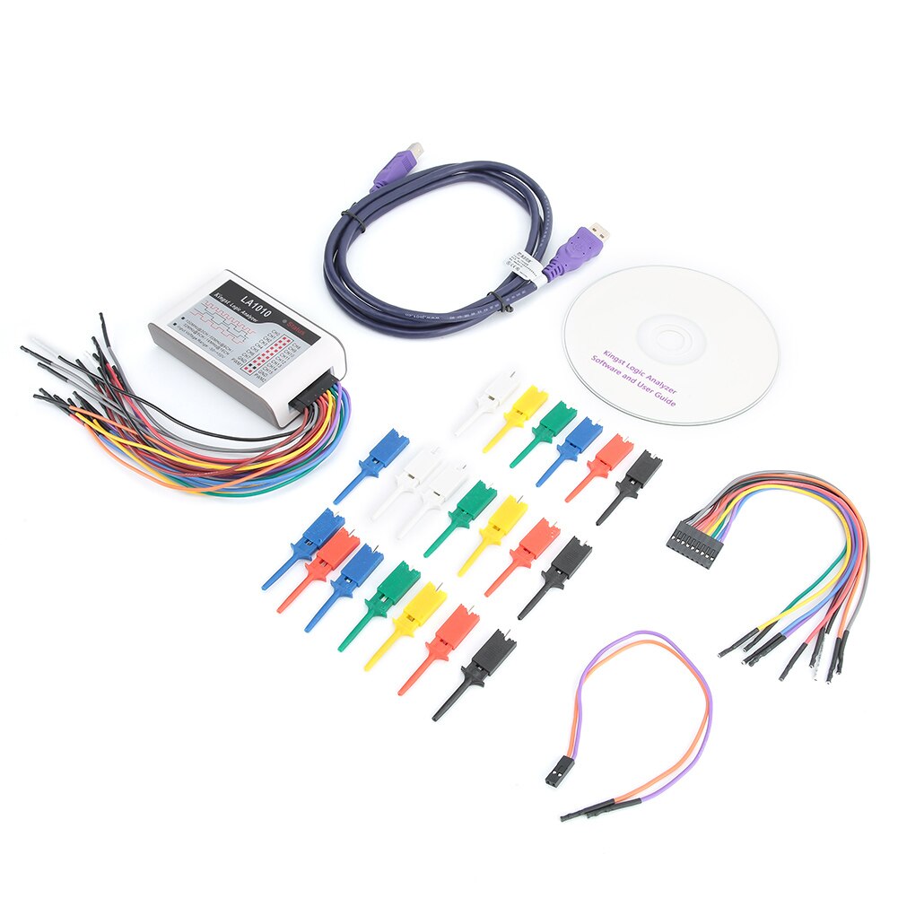 Digital Logic Analyzer 100M Sample Rate 16 Kanalen... – Vicedeal