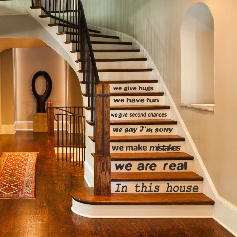 Letters Wall Decor Stickers Stair Decals Quotes St... – Vicedeal Letters Wall Decor Stickers Stair Decals Quotes St... – Vicedeal