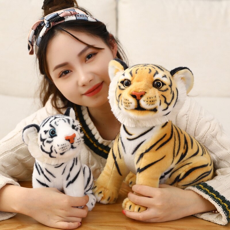 Simulation Tiger Doll Ragdoll Children’s Plush Toy... – Grandado