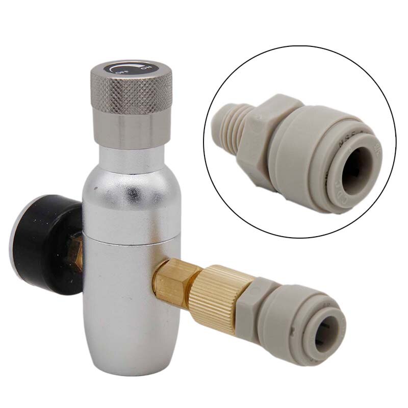 3/8 "(9.5Mm) Push In X 1/4" Mfl Fit Co2 Regulator ... – Vicedeal
