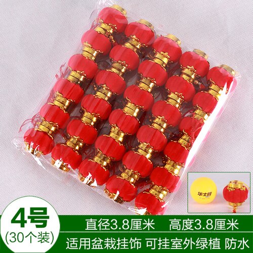 30pcs/pack Red Traditional Chinese Small Lanterns ... – Grandado
