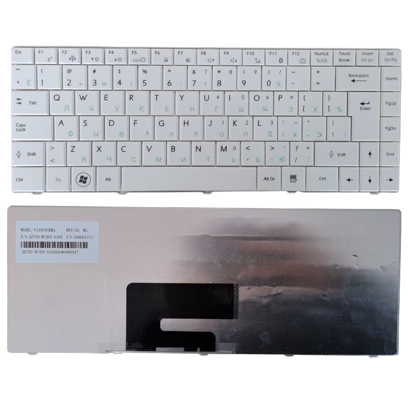 Russisch/Ru Laptop Toetsenbord Voor Msi X320 X300 ... – Vicedeal