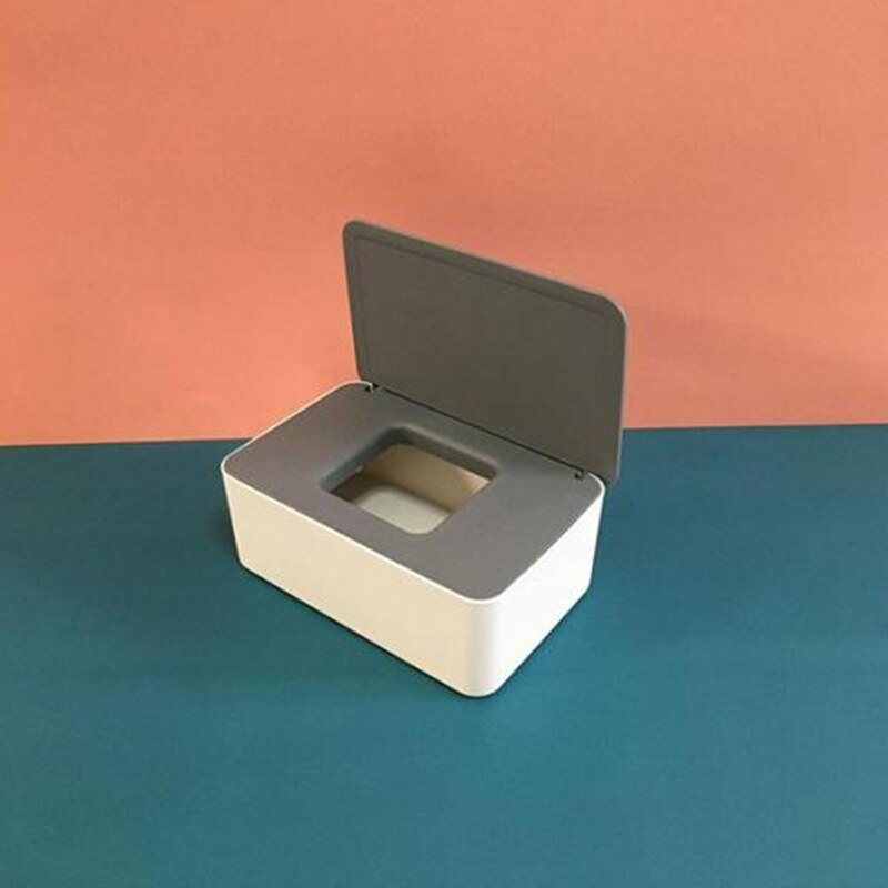 Tissue Box Plastic Desktop Tissue Dispenser Storag... – Grandado