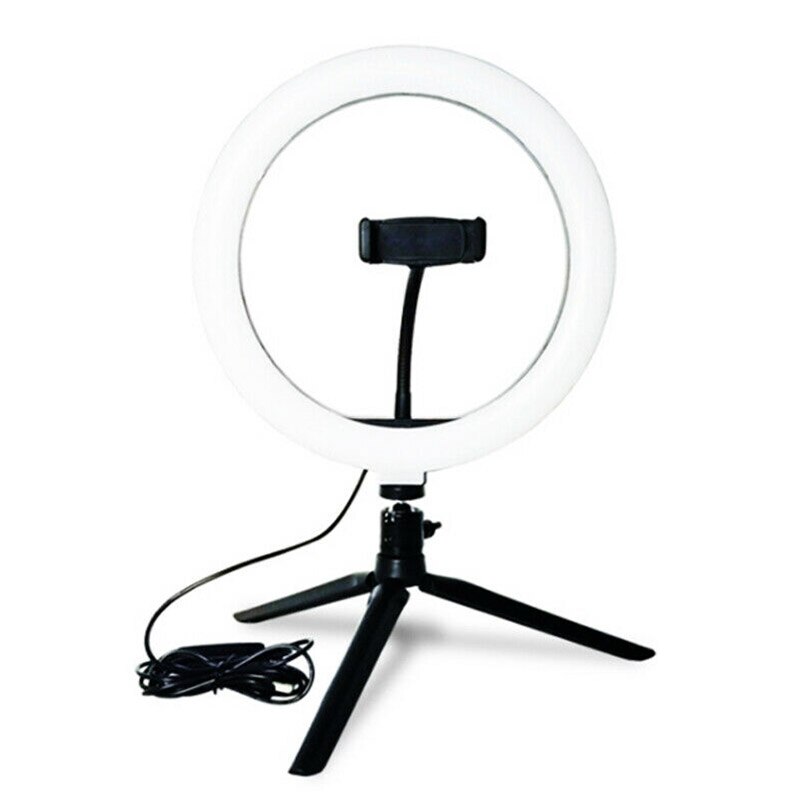 10 Inch LED Ring Light Lamp Selfie Camera Phone St... – Grandado