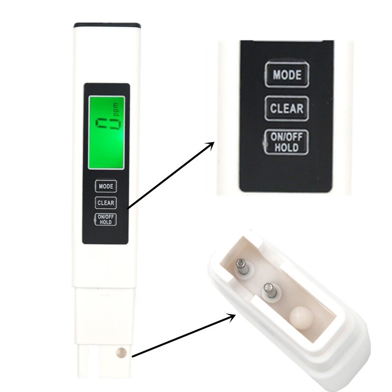 EC Tester Portable LCD display Digital Conductivit... – Grandado