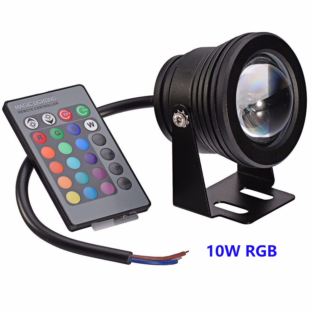 10W RGB Underwater LED Light Lamp Fountain Swimmin... – Grandado