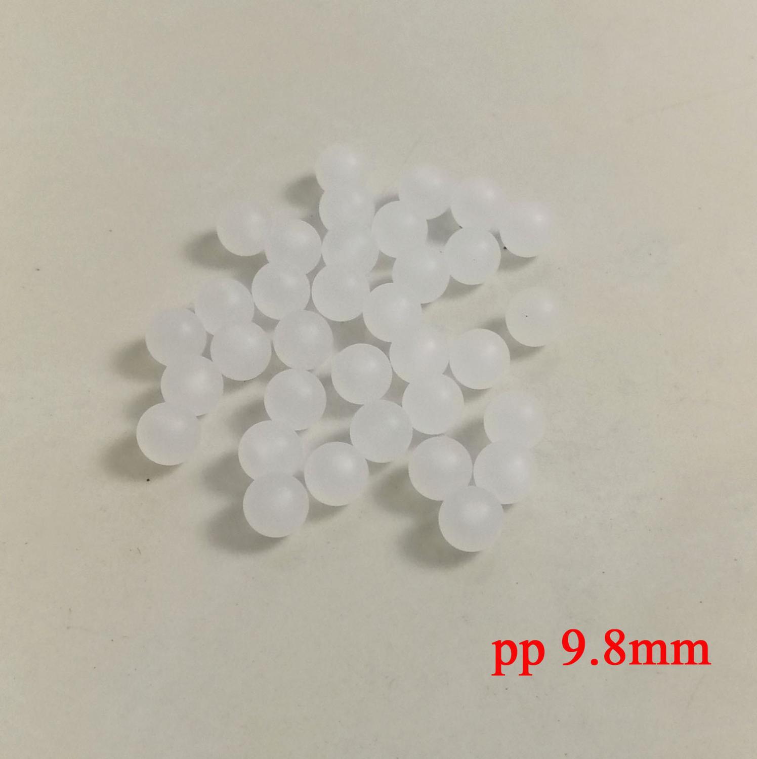 9.8mm Dia Polypropylene PP Plastic Solid Ball, abo... – Grandado
