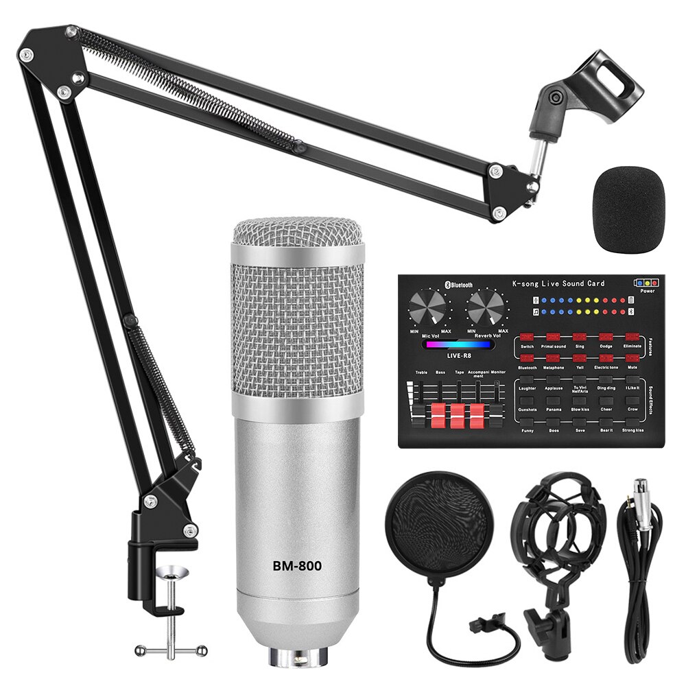 Bm 800 Mikrofon Studio R8 Soundkarte Bausätze bm80... – Grandado