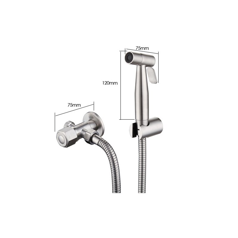 Stainless Steel Toilet Hand Bidet Faucet Sprayer B... – Grandado