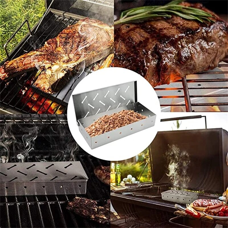 Washable And Foldable Stainless Steel Smoke Box BB... – Grandado