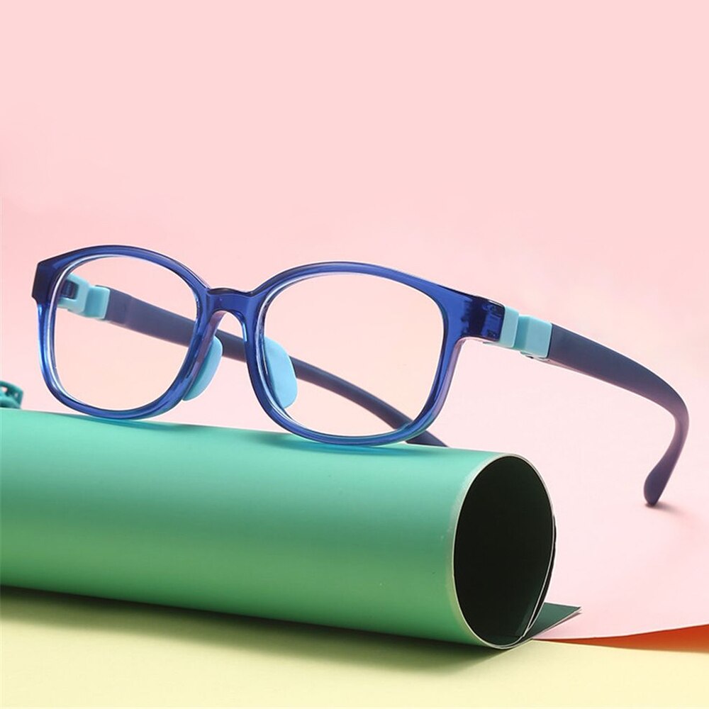 1PC Anti Blue Light Kids Glasses Square Children B... – Vicedeal