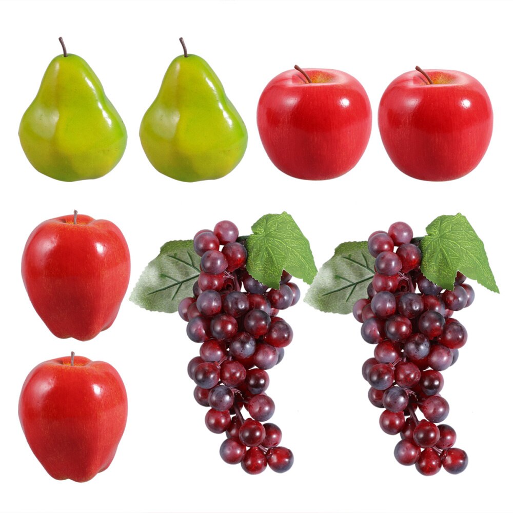 8pcs Simulation Fruit Model Decoration Lifelike Re... – Grandado