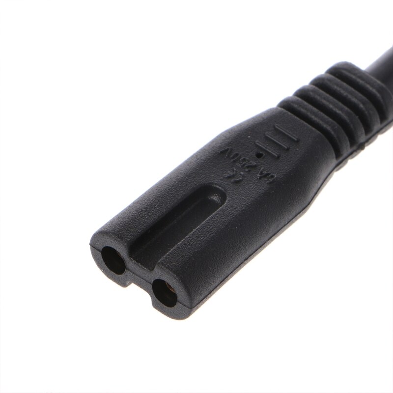 1.5m Figure 8 Power Cable Cord Euro EU European 2 Pin AC Plug 35ED ...