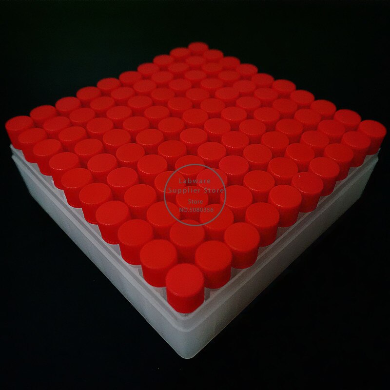 100Pieces Plastic 1.8ml Freezing Tube + One Piece ... – Vicedeal