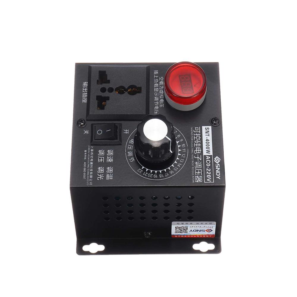 18A AC 220V 4000W High-power Motor Fan Voltage Reg... – Vicedeal