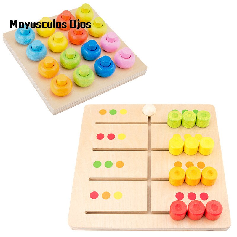 Kindergarten Teaching Props Color Cognitive Toys C... – Grandado