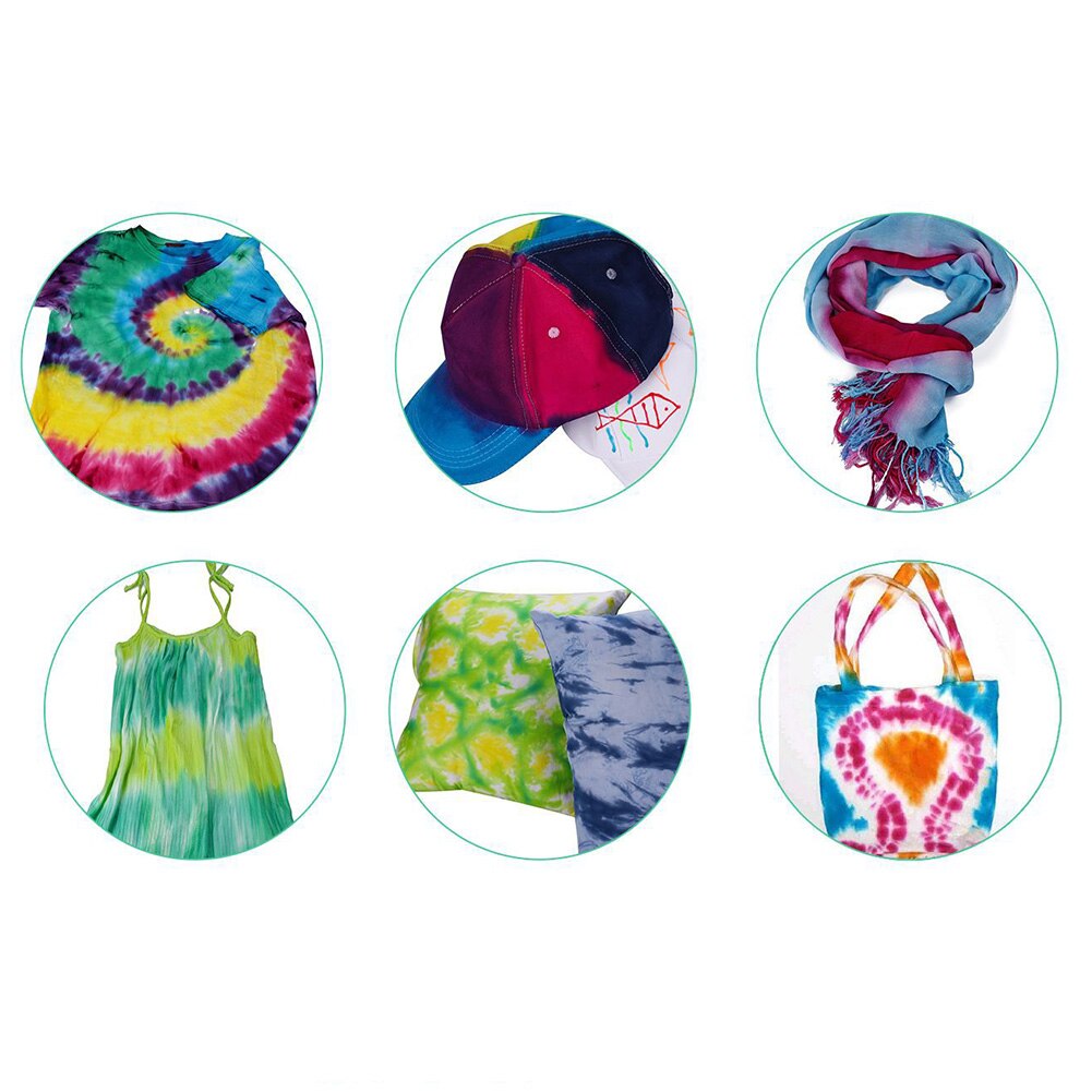 3 Kleuren Craft Koud Water Inkt Tie Art Stof Dye A... – Grandado