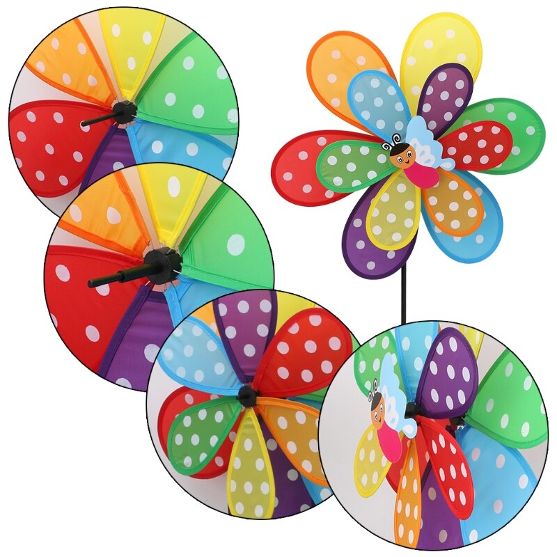 Double Layer Insect Windmill Colorful Wind Spinner... – Vicedeal