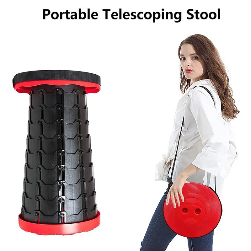 Retractable Folding Stool Camping Portable Folding... – Vicedeal