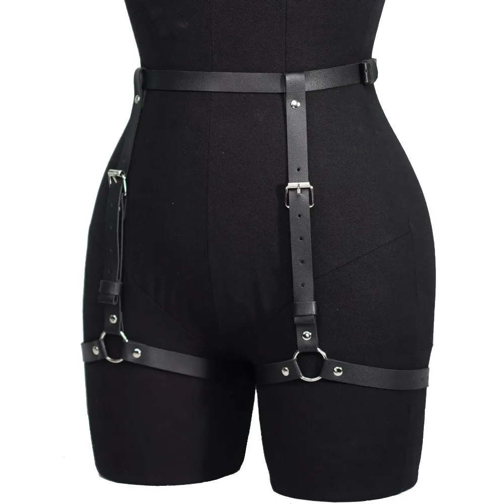 Women PU Leather Garter Thigh Garter Gothic Belt F... – Grandado