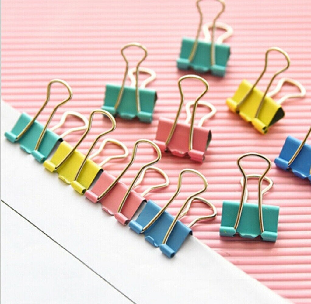 40 Uds de 30mm Clip de papel de Foldback Clips de ... – Grandado